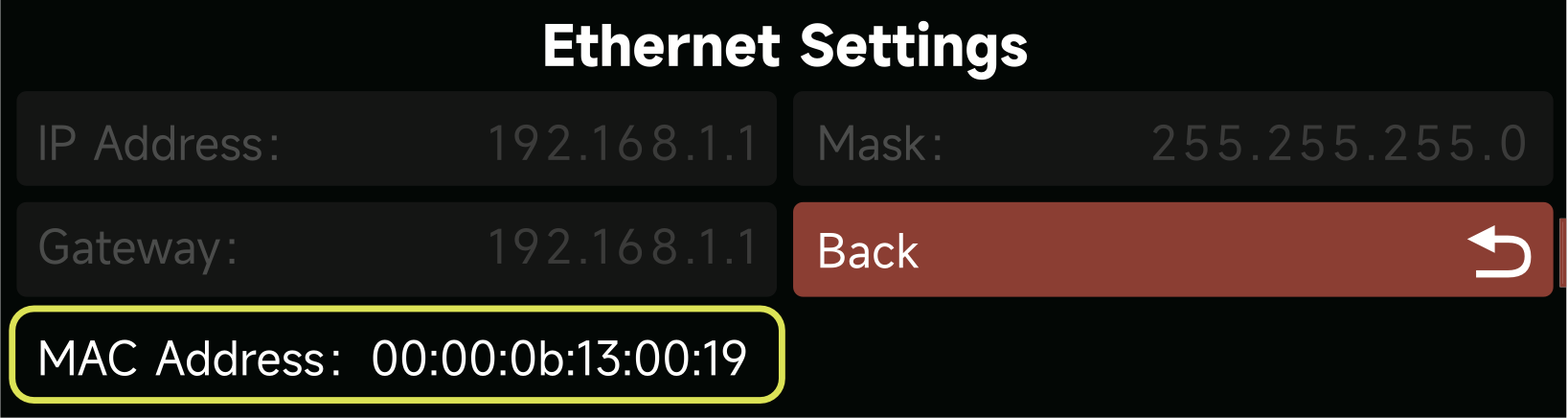 [Sidus Four] Device Settings