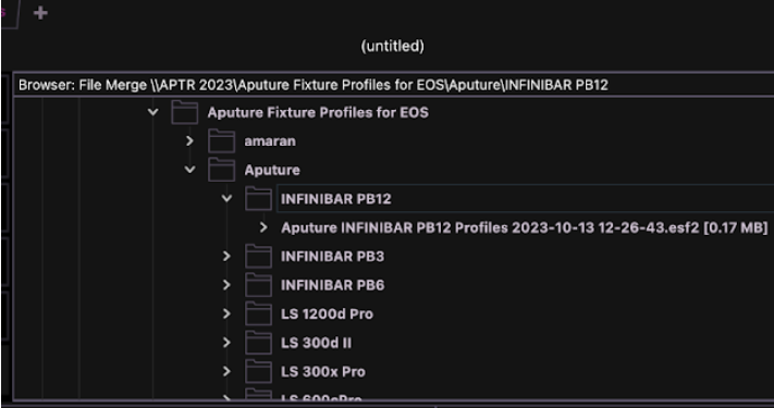 Lighting Console Profiles Download