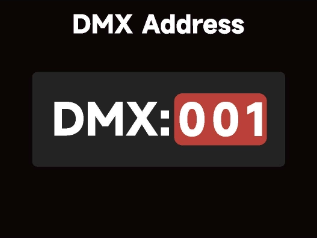 [STORM 1000c] DMX Settings